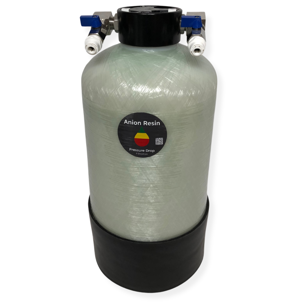 Weak Base Anion Exchange Tank - 0.5 cu.ft. | Pressure Drop Filtration